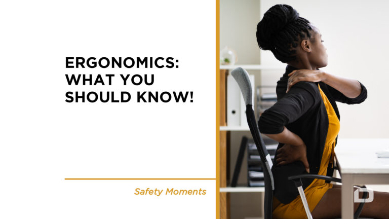 Ergonomics: What you should know! - CBRE | DIRECT LINE