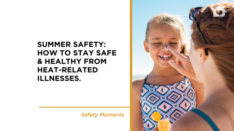 Safety Moment: Summer Safety