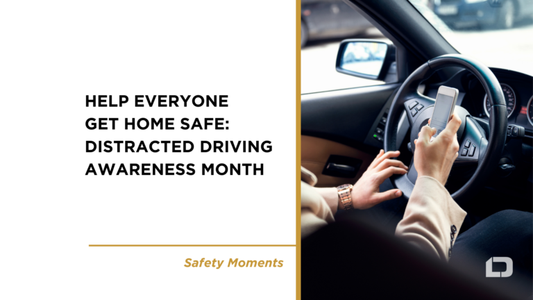 Safety Moment: Distracted Driving